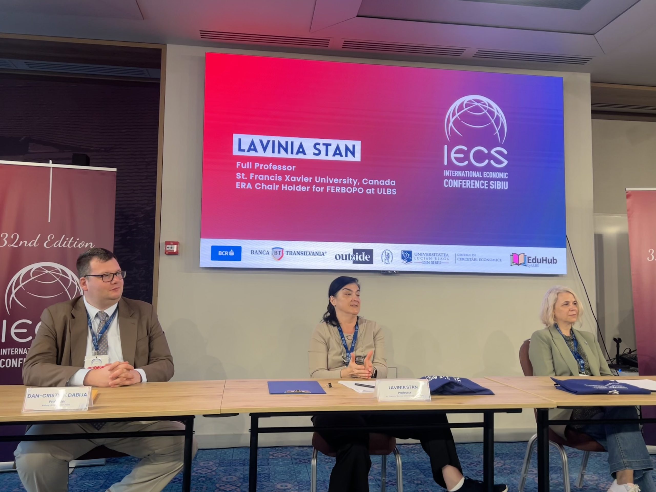 ERA Chair Holder Lavinia Stan Delivered Keynote Address at IECS 2025 ...